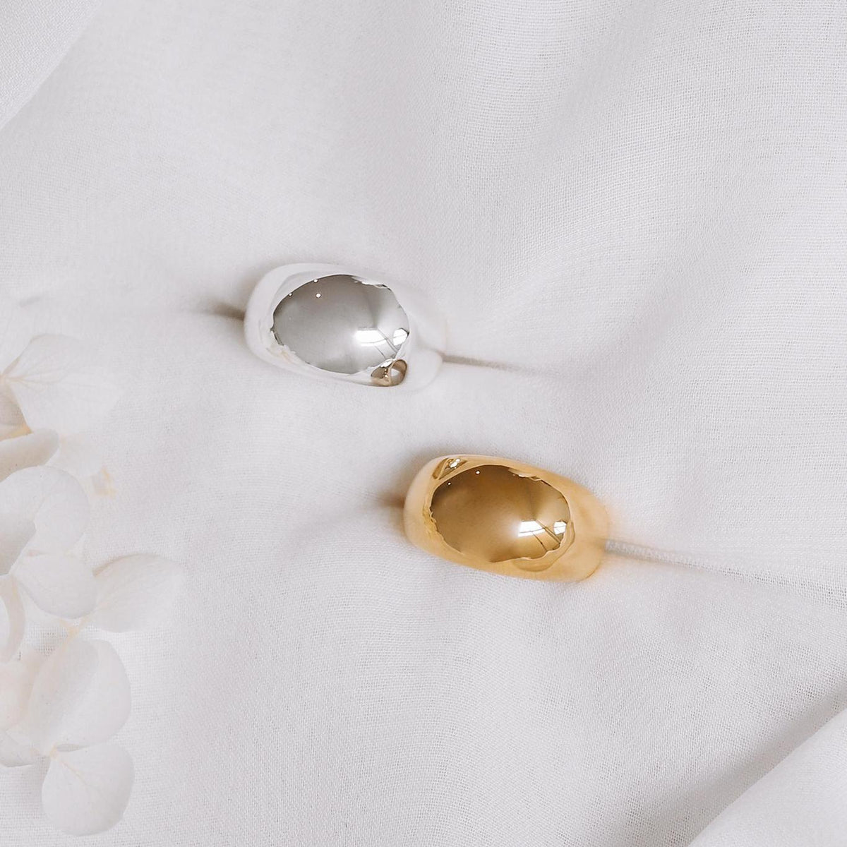 Tosca - Stainless Steel Ring – Frankly My Dear Store