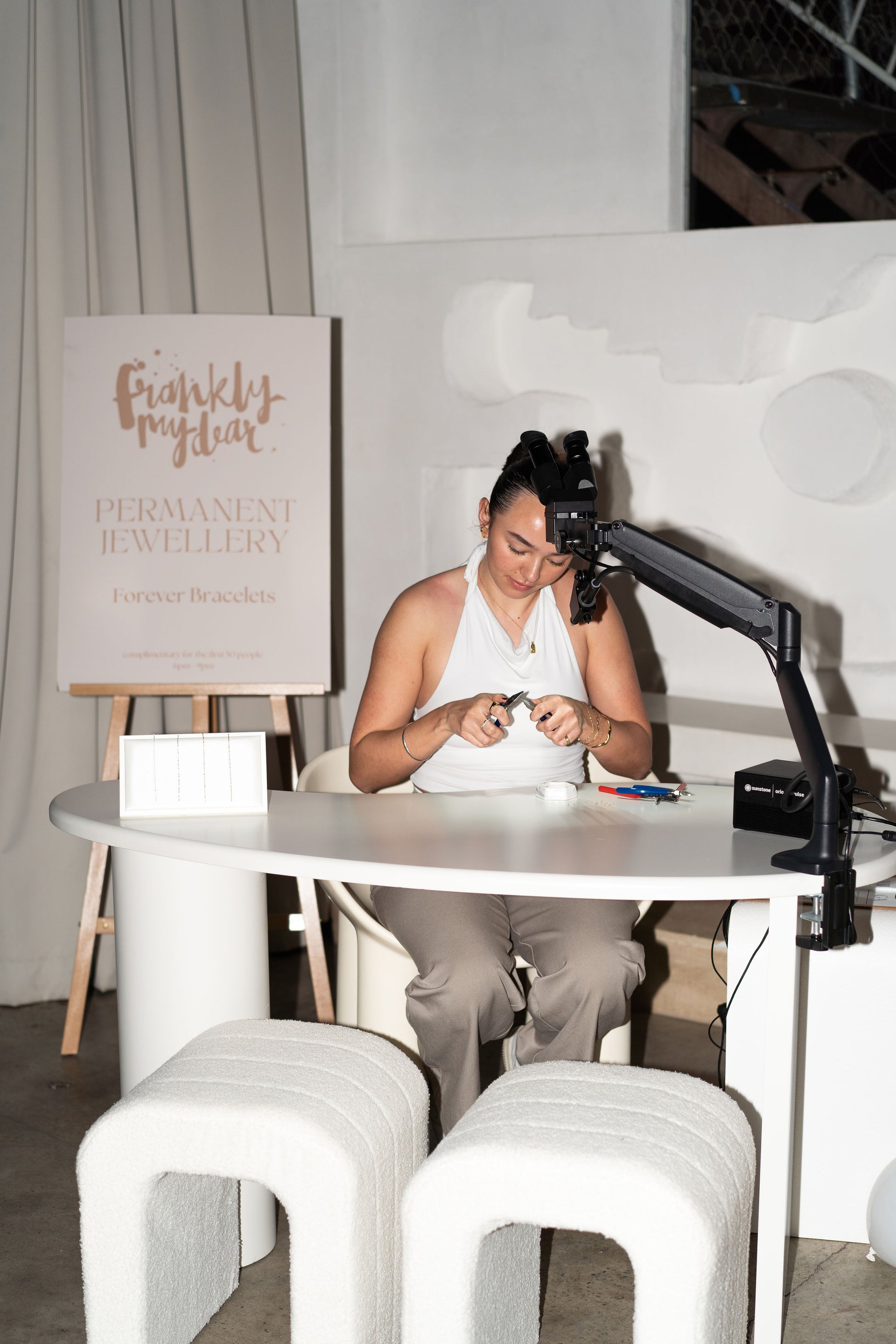 Permanent Jewellery Private Events, Pop Up & Parties | Frankly My Dear ...