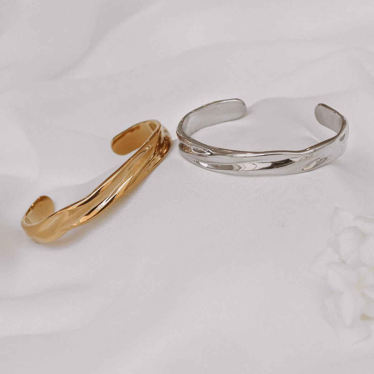 Nikita - Stainless Steel Bangle – Frankly My Dear Store