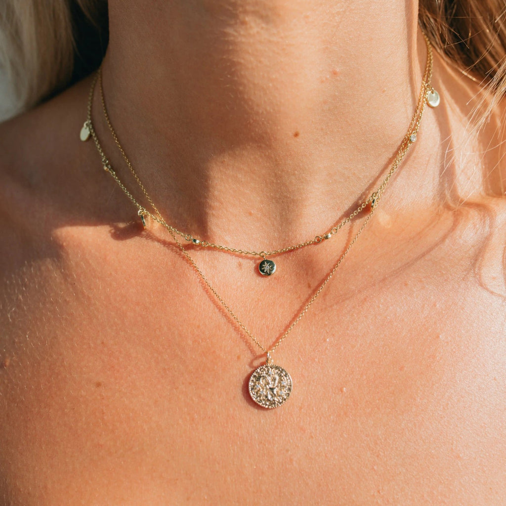 Personalised Monogram Necklace | Shop Now | Frankly My Dear Store