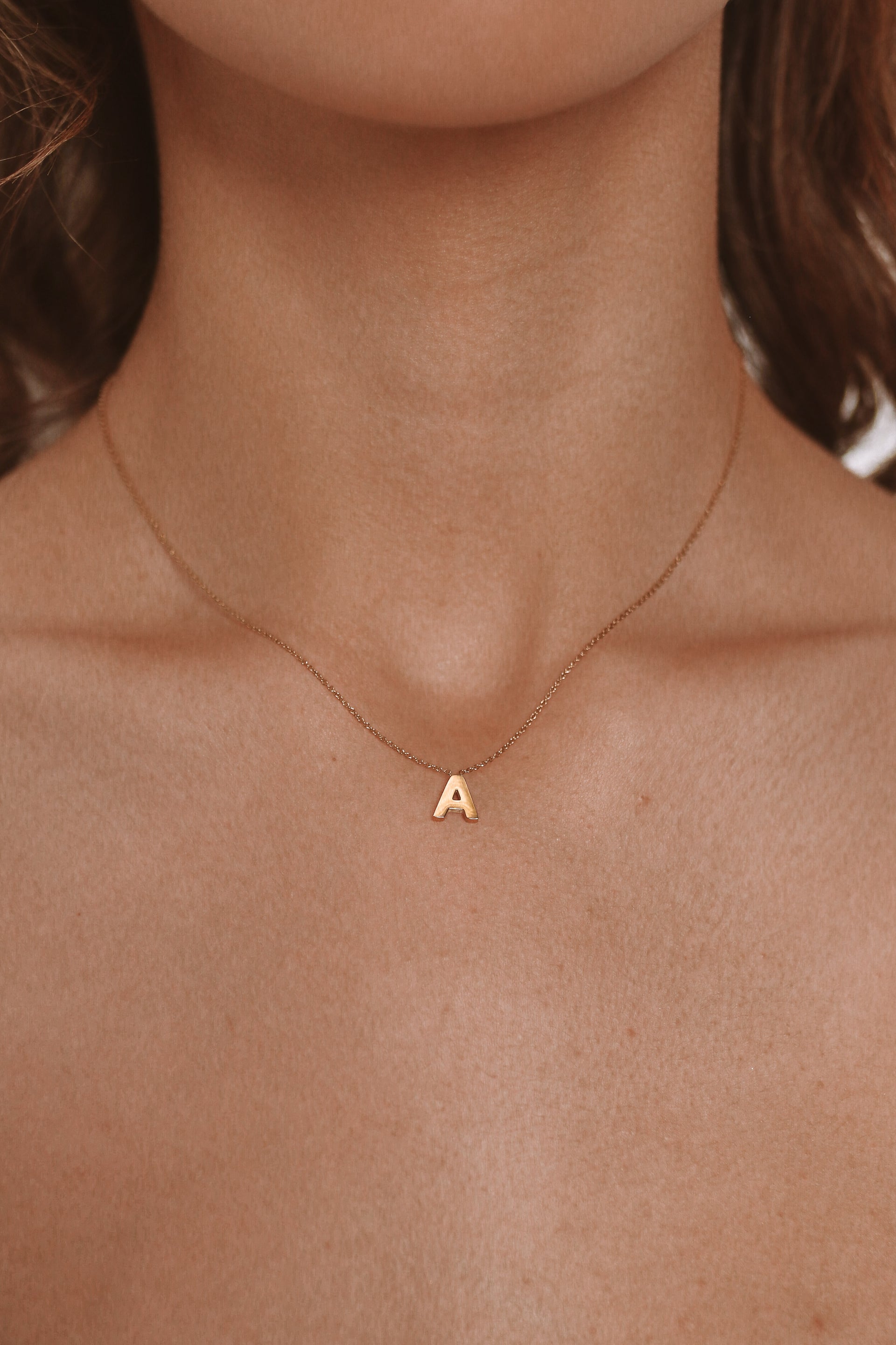 Jada - Stainless Steel Letter Necklace – Frankly My Dear Store