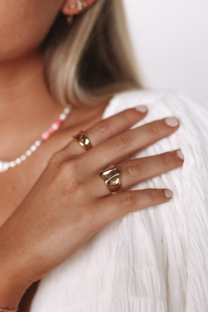 Lee - Stainless Steel Ring – Frankly My Dear Store