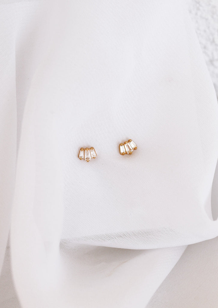 Shakira - Sterling Silver Stud Earrings – Frankly My Dear Store